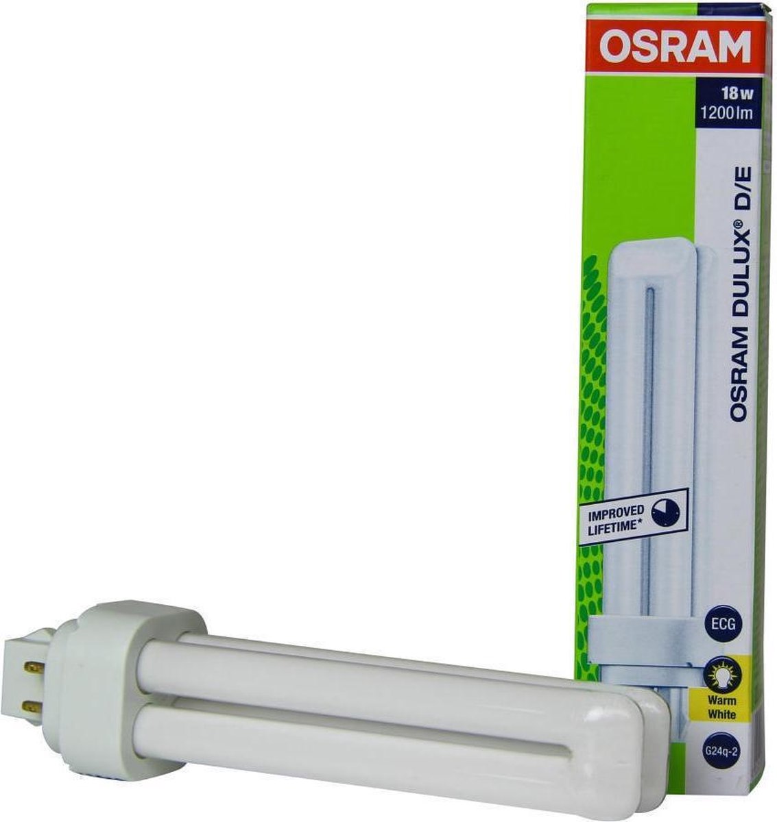 Osram Dulux D/E - 18W 830 Warm Wit - 4-Pin - Lampenonline