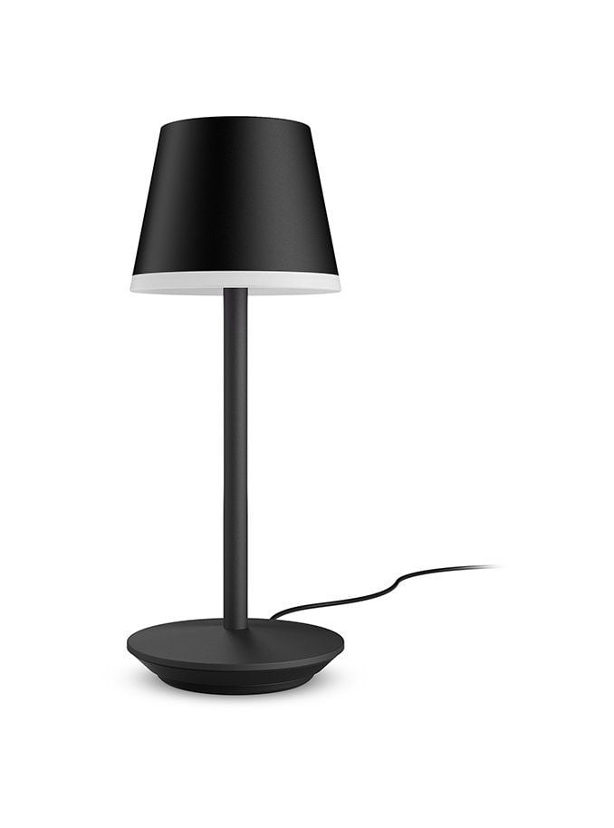 Philips Hue Go draagbare tafellamp - wit en gekleurd licht - zwart ...